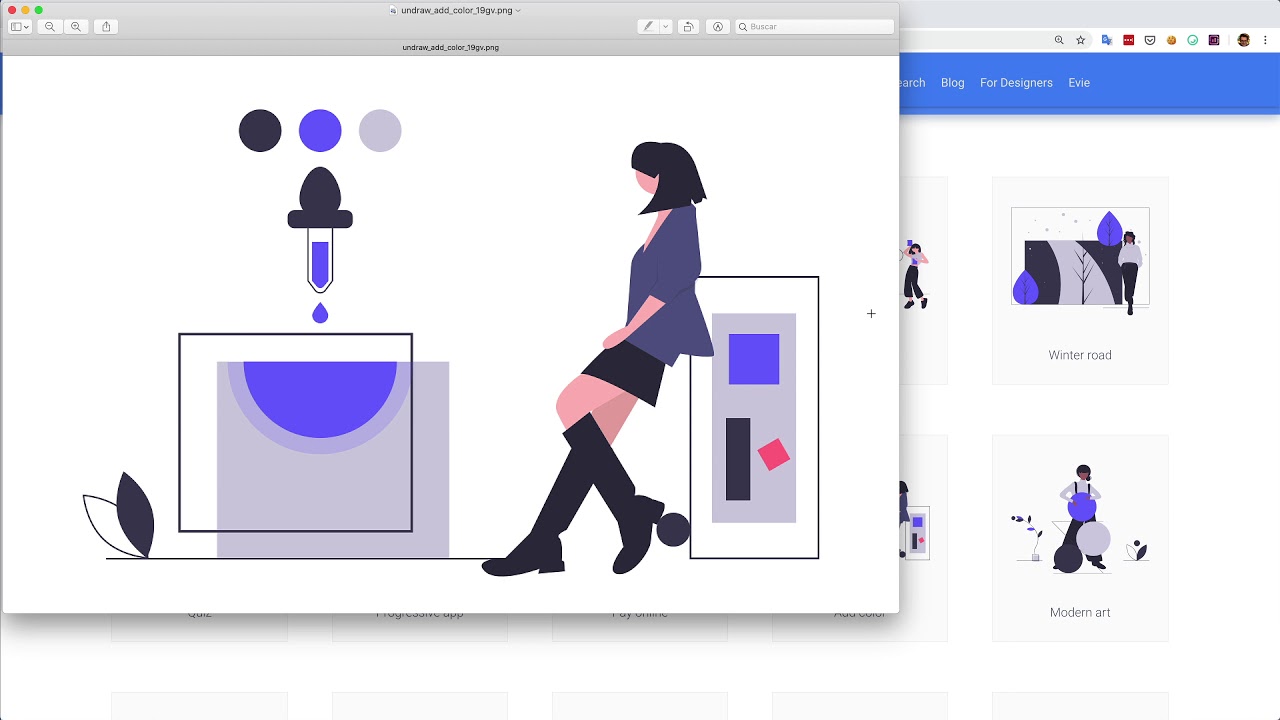 unDraw: Ilustraciones gratuitas para usar en tus proyectos - Mis ...
